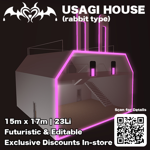Second Life Marketplace - SnowPatel usagi house(skybox) v0.854